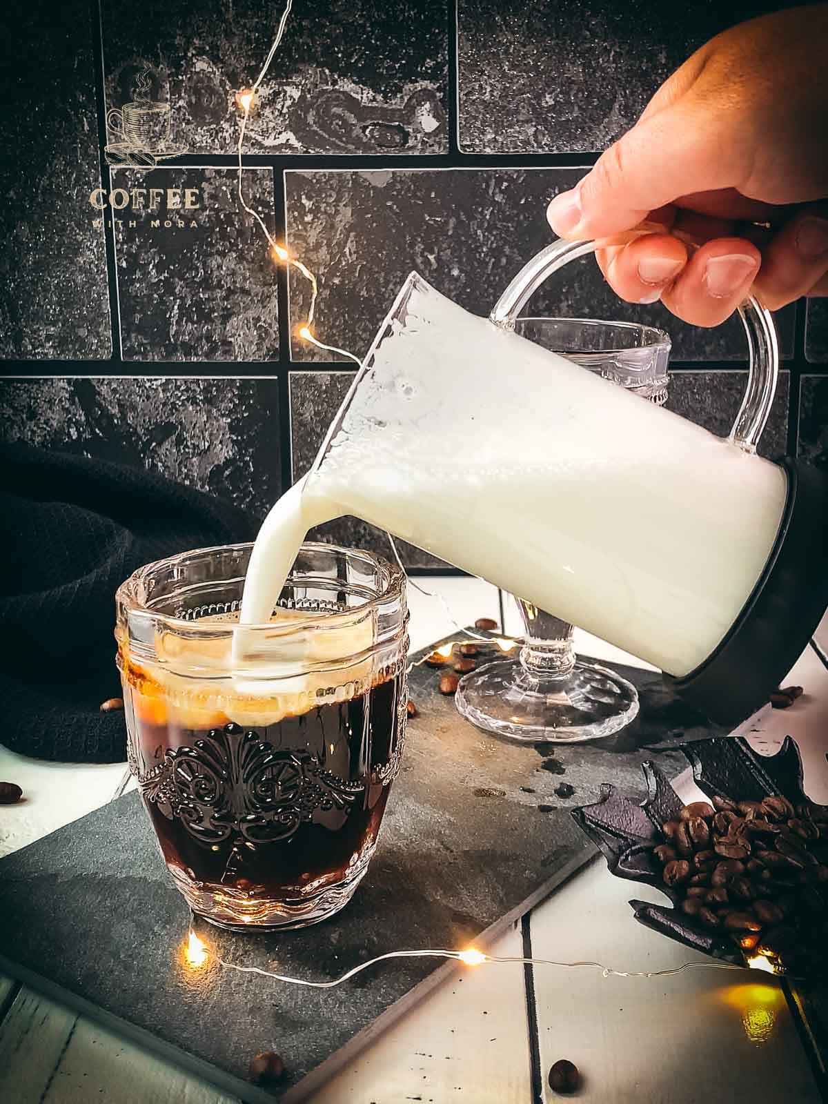 How to make Coffee con Leche