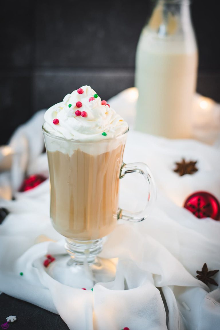 Christmas Coffee with Homemade Christmas Creamer