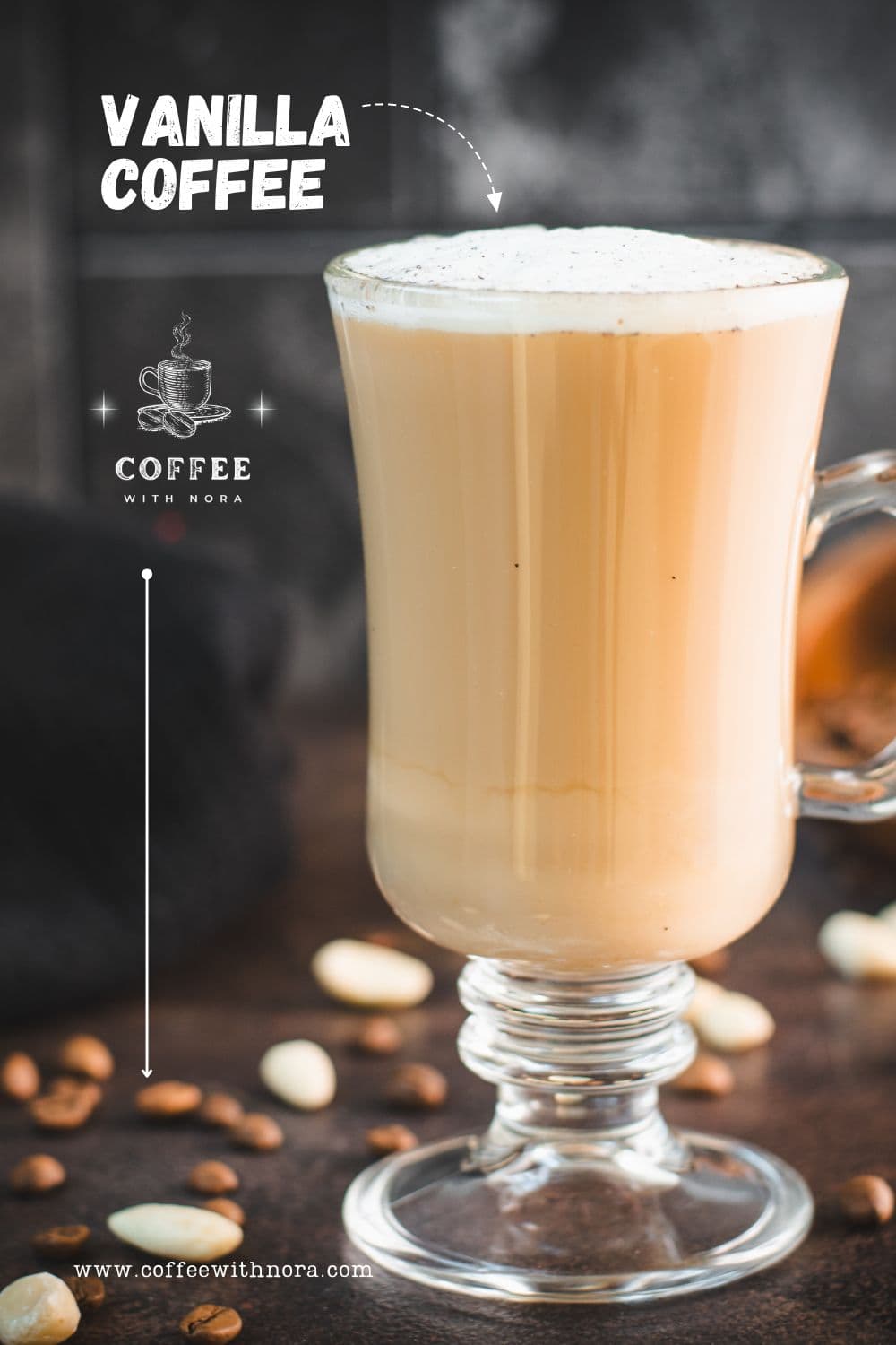 Best Vanilla Coffee with homemade Vanilla Milk