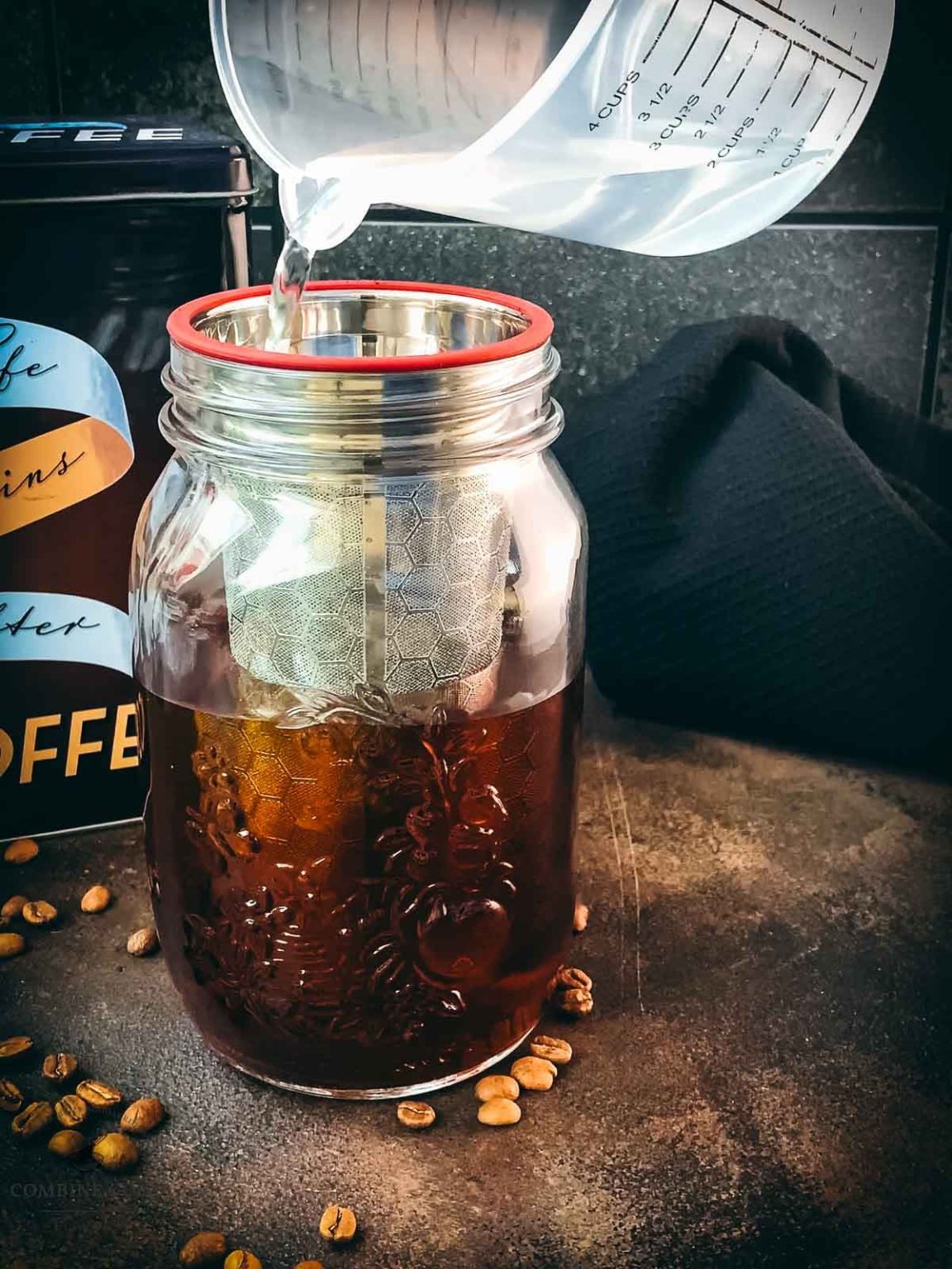 Mason Jar Cold Brew Coffee