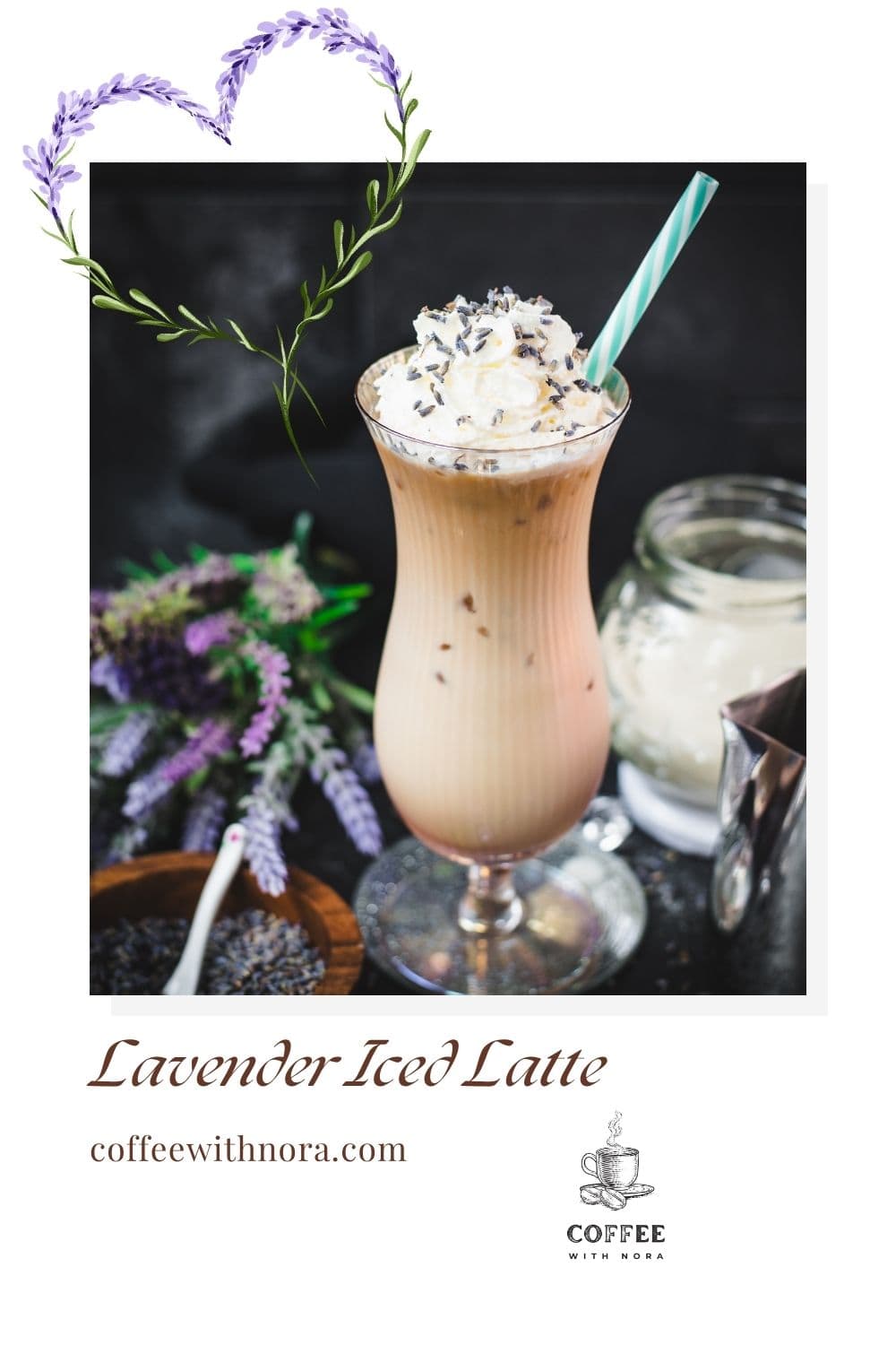 Lavender Iced Latte
